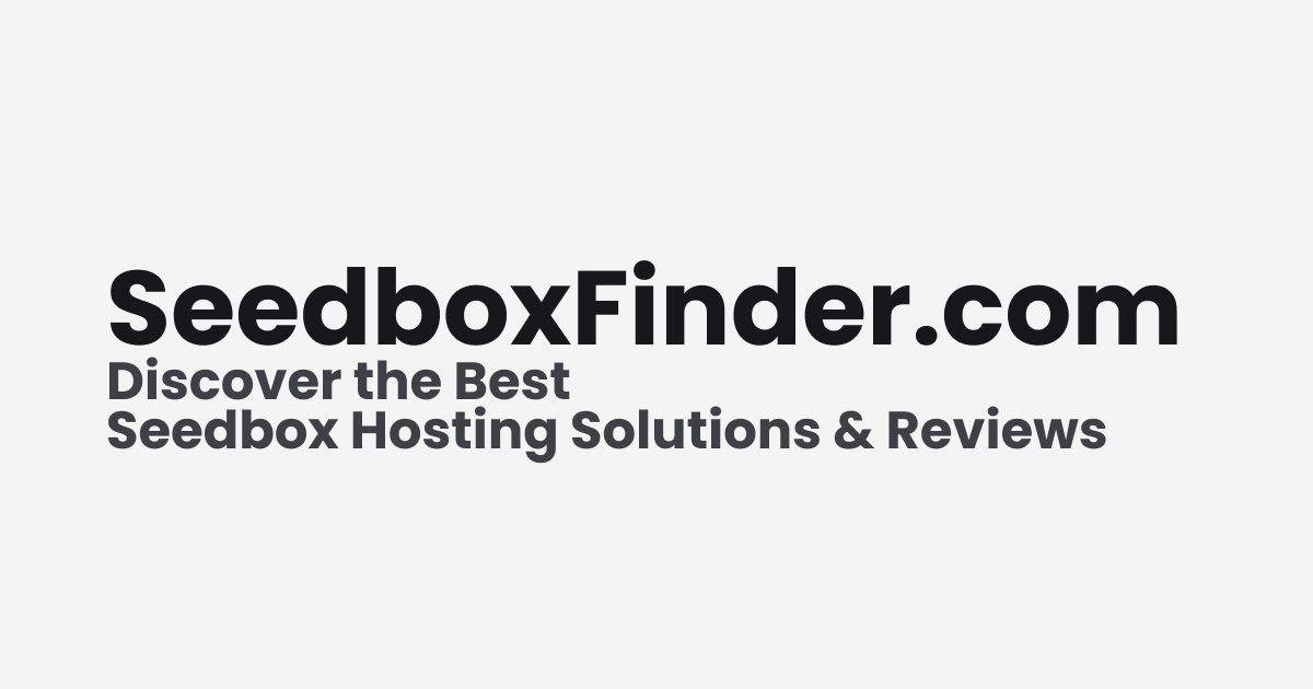 Seedbox Finder | Zooming Through the Digital Skies: The Ultimate Guide ...